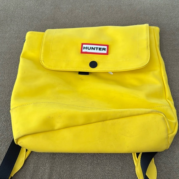 Hunter | Bags | Hunter Backpack Bright Yellow 2th Anniversary ...